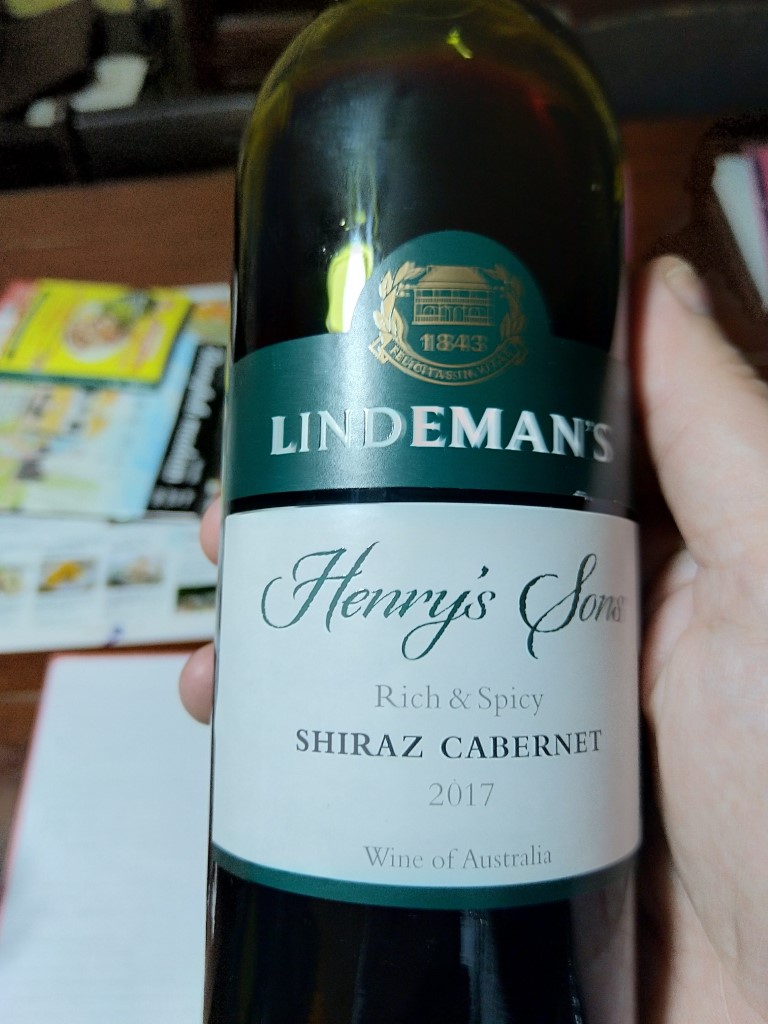 Lindeman’s ‘Henry’s Sons’ Shiraz Cabernet 2017 – SachiDan